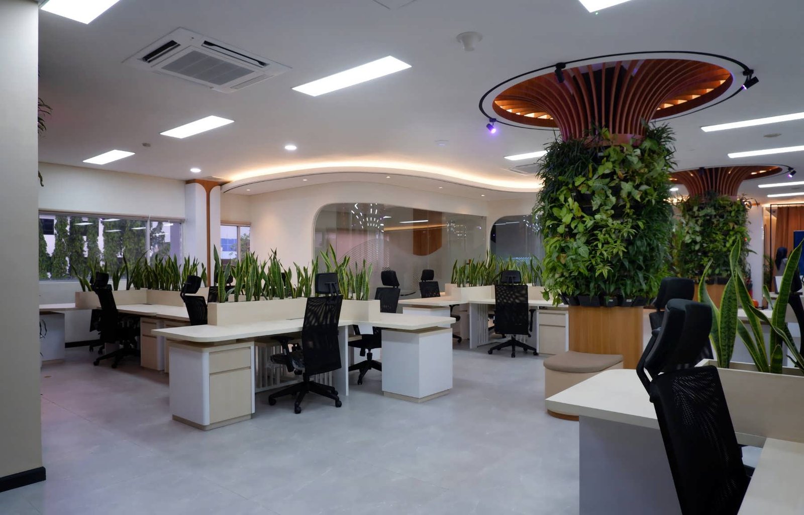 Jasa Interior Kantor Desain Ruang Kantor Modern - Ruang Kerja Modern ...